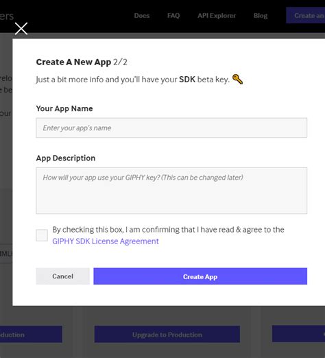 How To Create A Giphy API Key Wbcom Designs Theme Plugin Docs