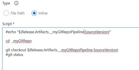 How To Access Git Source Of A Build Artifact From An Azure Devops