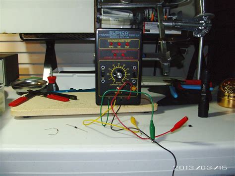 Electric Light Elencos Diode Transistor Tester Kit Model Dt 100k