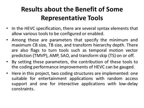 zarna patel coding efficiency and computational complexity of video