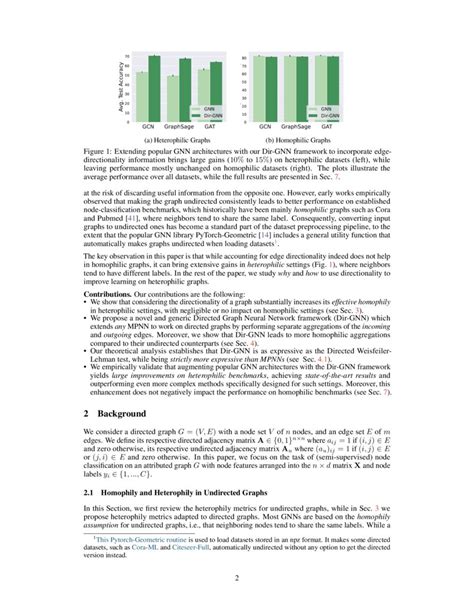 edge directionality improves learning on heterophilic graphs deepai