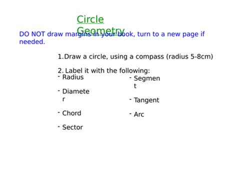 Circle Theorems Including Full Proofs Two Lessons Minimum Teaching