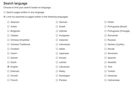 Localization How To Display Bing Results Only In A Certain Language