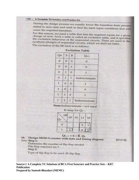 Bca Digital Logic Question Paper Solution 2018 2019 1st Semester