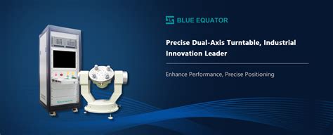High Precision Automated Dual Axis Positioning Turntable For Ins And Imu