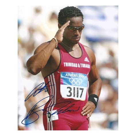 Ato Boldon Autograph