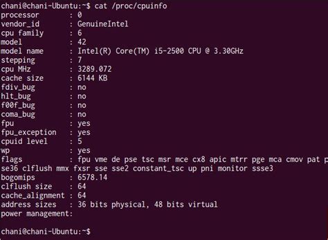 Ubuntu Cpu 정보 확인하기 머가필요해