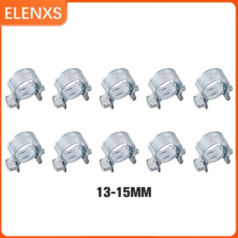 10 ชิ ้ นท ่ อ Clamp แบบพกพา Heavy Duty ยานยนต ์ อิเล ็ กทรอนิกส ์ คลิปท ่ อ Shopee Thailand