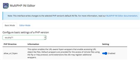 How To Enable Allow Fopen File Get Contents XF2 Addons