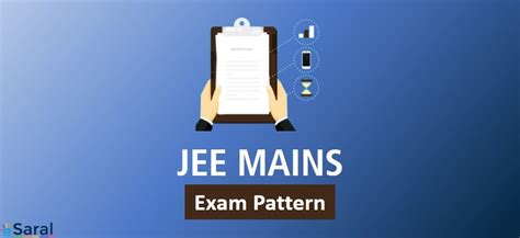 JEE Mains Exam Pattern The HOW Of JEE Mains
