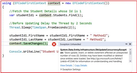 Timestamp Attribute In Entity Framework Dot Net Tutorials