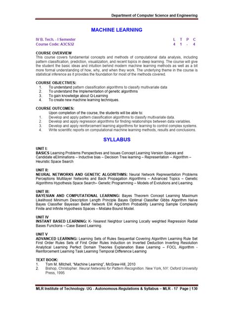 machine learning pdf machine learning statistical classification