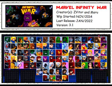 마블 어벤져스 인피니티 워 게임 Openbor Marvel Avengers Infinity War 311 Plus 스파이더맨 아이언맨 토르 캡틴 문나이트 네이버 블로그