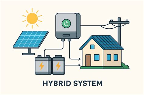 Types Of Solar Systems Grid Tied Off Grid And Hybrid Systems Their