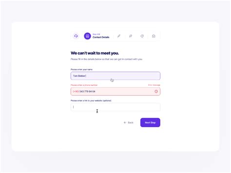 Multi Step Form 02 Artofit