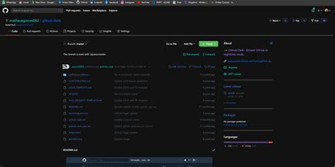 Make Github Turn Dark Dev Community