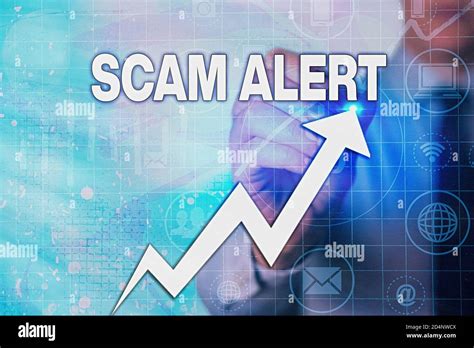 Writing Note Showing Scam Alert Business Concept For Unsolicited Email