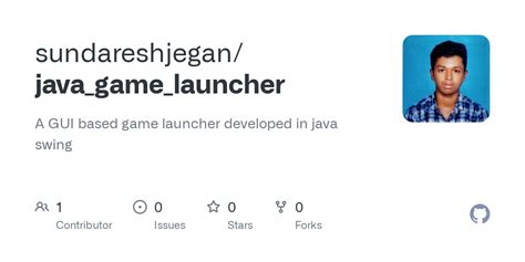 GitHub Sundareshjegan Java Game Launcher A GUI Based Game Launcher Developed In Java Swing