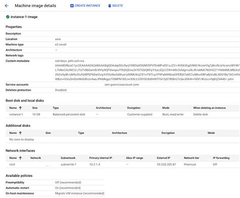 菜鳥工程師 肉豬 Gcp 建立機器映像 Machine Image