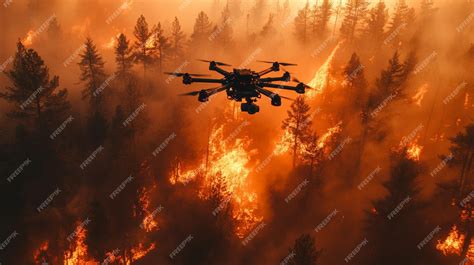 autonomous aipowered firefighting drones using realtime data to combat