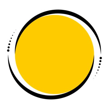 Yellow And Black Circle Text Box Prmotion Sale Banner Text Box Sale
