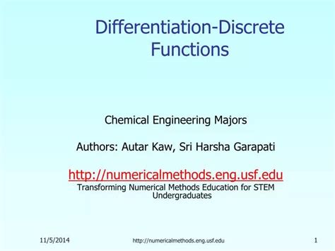 ppt differentiation discrete functions powerpoint presentation free