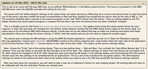 Zwo Asi 533 Color Offset Difference Beginning Deep Sky Imaging Cloudy Nights