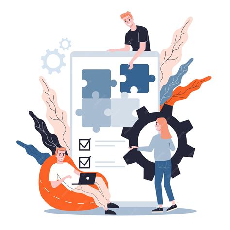 Premium Vector Mobile App Development Concept Modern Technology And