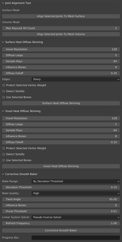 Voxel Heat Diffuse Skinning Blendernation Bazaar
