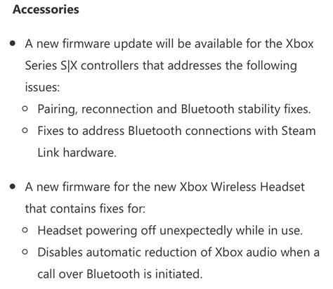 The Xbox Series Xs And New Xbox Headset Got A Firmware Update To Fix Pairing Issues Insider