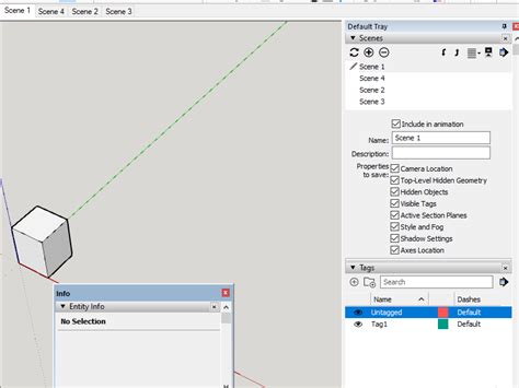 New Elements Automatically Show In All Scenes Pro Sketchup Community