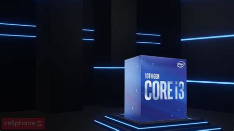 CPU Intel Core i3 10100F Phân luồng mạnh mẽ mượt mà