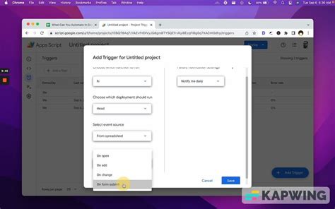 What Can You Automate In Google Sheets Every Single Trigger Available To Google Sheet Users