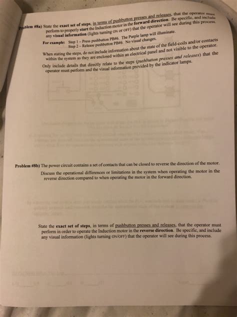 Problem Given The Following Motor Control System Chegg
