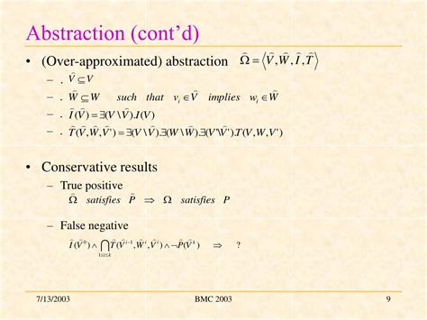 Ppt A Sat Based Approach To Abstraction Refinement In Model Checking