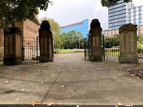 Darlington First World War Memorial Gates University Of Sydney