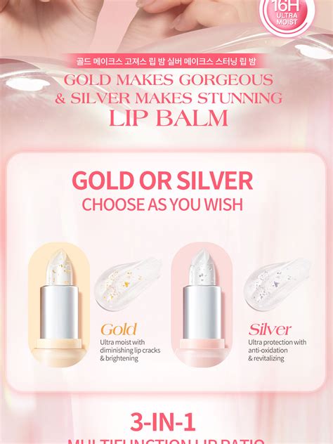 Bnb Barenbliss Gold Makes Gorgeous And Silver Makes Stunning Lip Balm 3