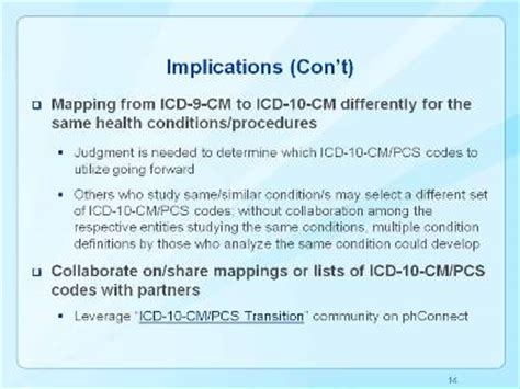 Transitioning To ICD 10 CM And ICD 10 PCS