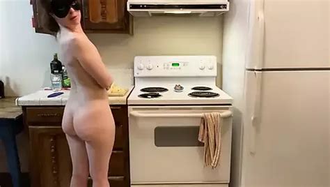 Long Haired Babe Spells Worcestershire Correctly Naked In The Kitchen Episode XHamster