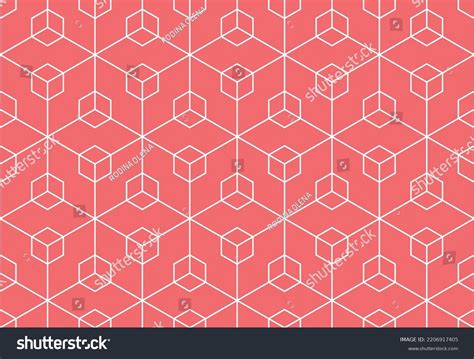 Geometric Pattern Lines Seamless Vector Background Stock Vector Royalty Free 2206917405