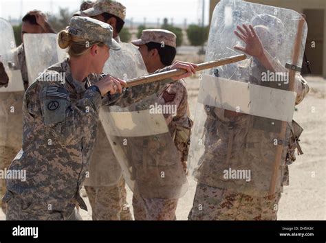 U S Army Reserve Cpl Sara Manning A Military Police Officer With