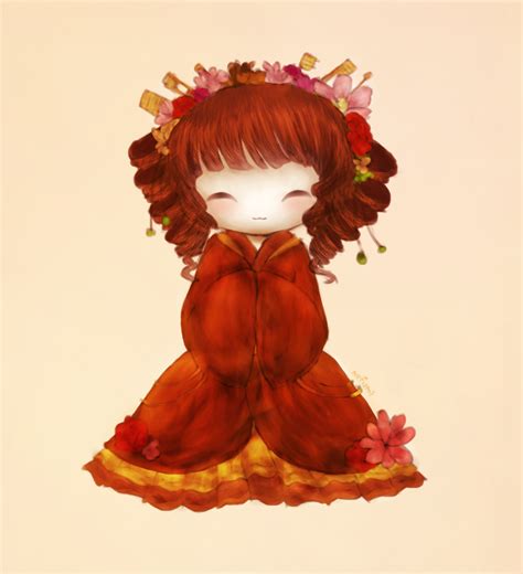 kokeshi by nefumi on DeviantArt