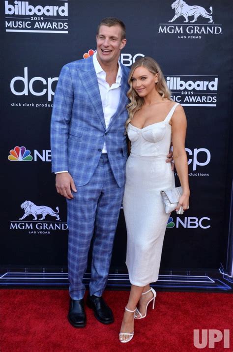 Photo Rob Gronkowski And Camille Kostek Attend The 2019 Billboard