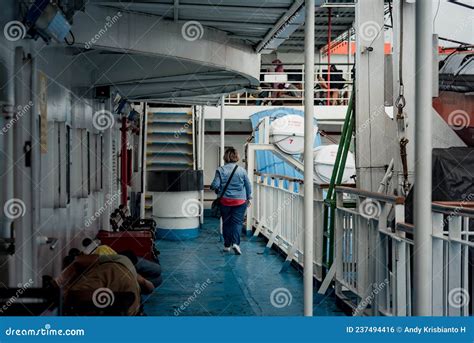Passenger Of The Roro Ship Editorial Photo 237494463