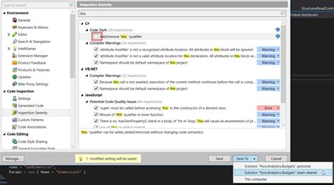 Code Inspection On Build Server Using Resharper Command Line Tools