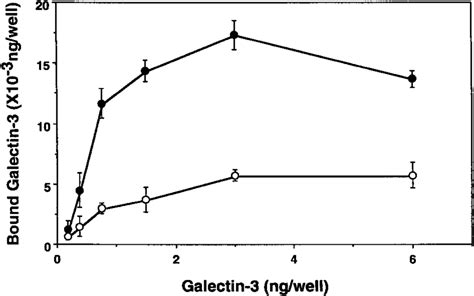 Binding Assay Of Various Concentrations Of Iodinated Galectin 3 To