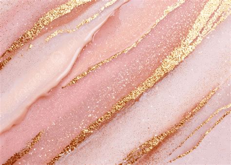 Gold And Pink Glitter Background