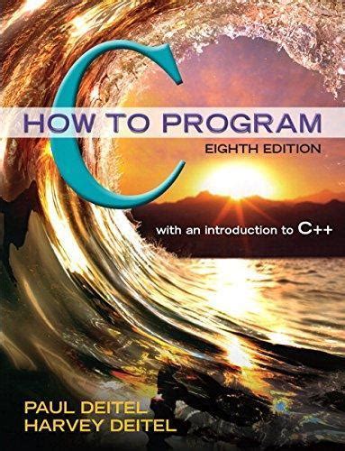C How To Program 8th Edition Twin Sea Star