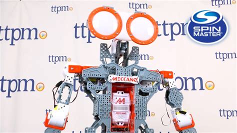 Meccano Meccanoid G15ks Personal Robot From Spin Master Youtube