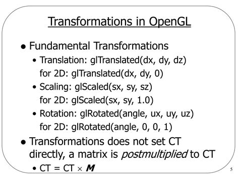 ppt opengl computer graphics powerpoint presentation free download